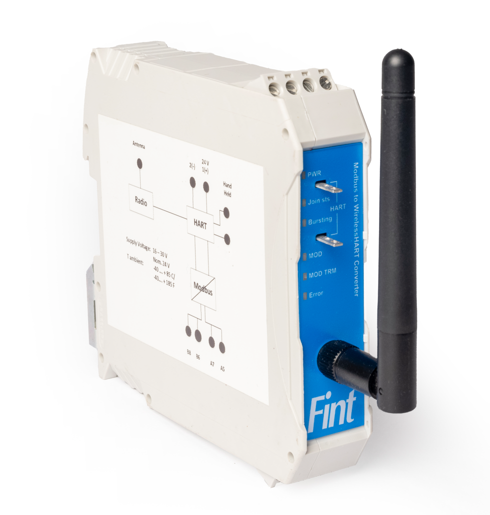 T910, Modbus to WirelessHART DIN Rail Mounted Converter – Control ...